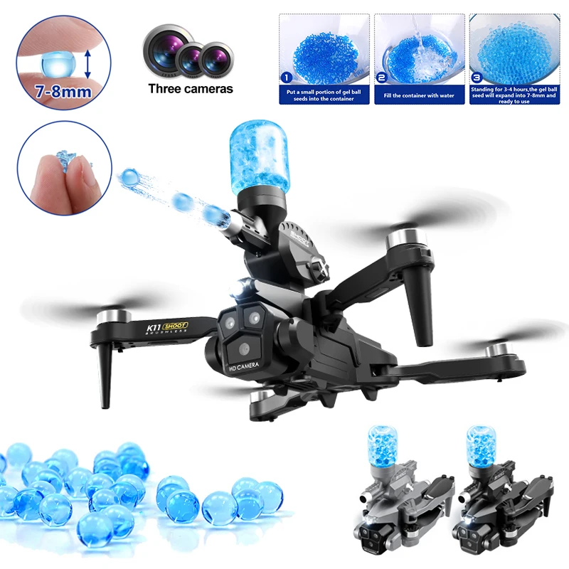k11-drone-with-three-cameras-aerial-photography-long-endurance-Optical ...