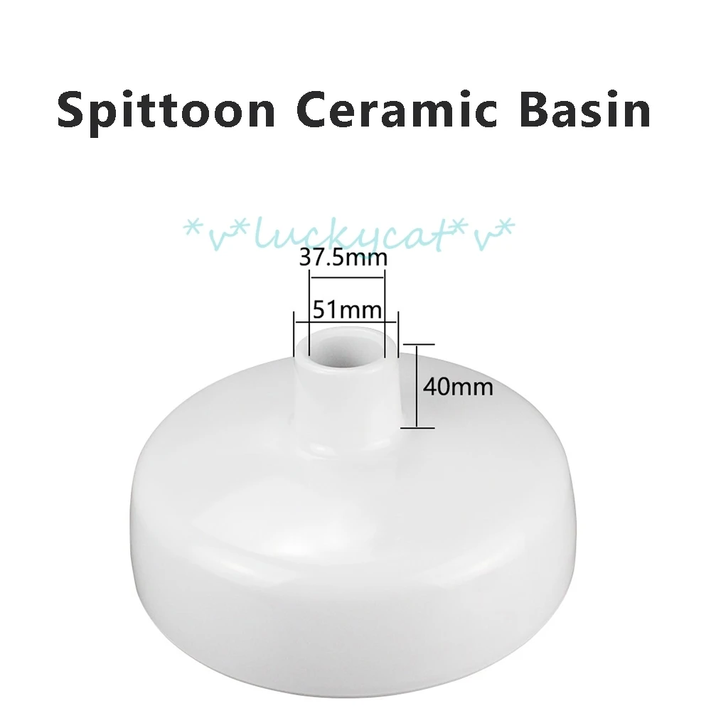 new 1pcs high-end dental chair spittoon cylinder Sinod spittoon ceramic ...