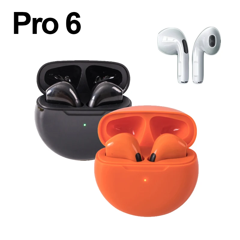 Auriculares TWS Pro 6 con Bluetooth 2022, cascos inalámbricos con ...