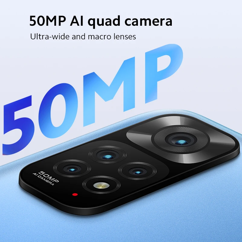 Global Version Xiaomi Redmi Note 11 64GB/128GB Smartphone Snapdragon ...