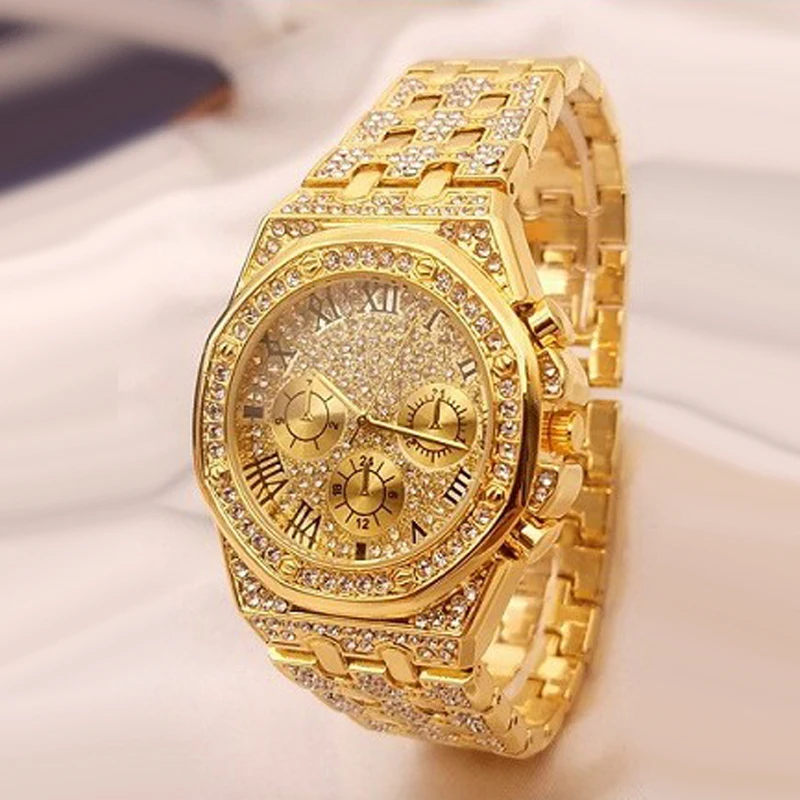 Watches-Luxury-Business-Yellow-Gold-Watches-Men-Full-Rhinestone-Quartz ...