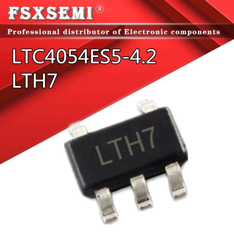Cargador de batería de iones de litio, LTC4054, LTC4054ES5-4.2, LTH7 ...