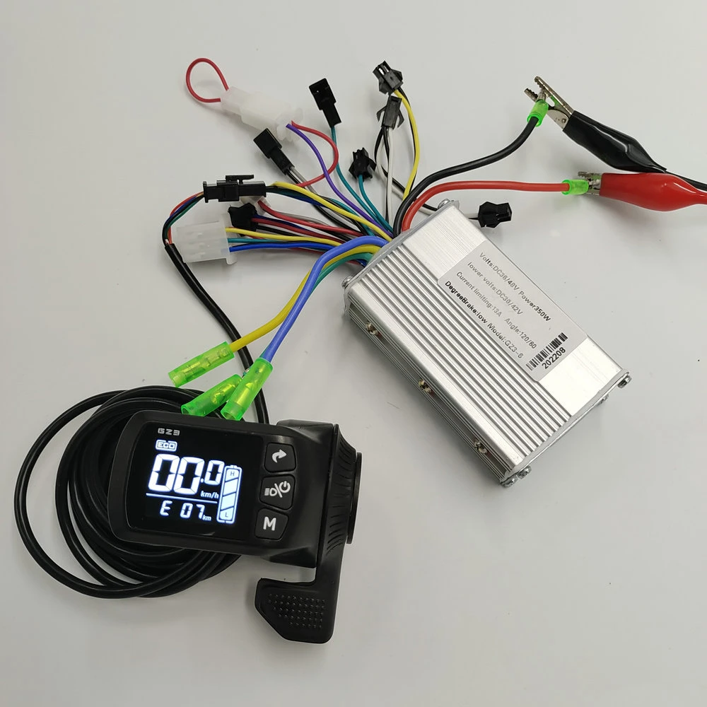 Electric Scooter Lithium Battery LCD Instrument GZ3+Speed Regulation ...