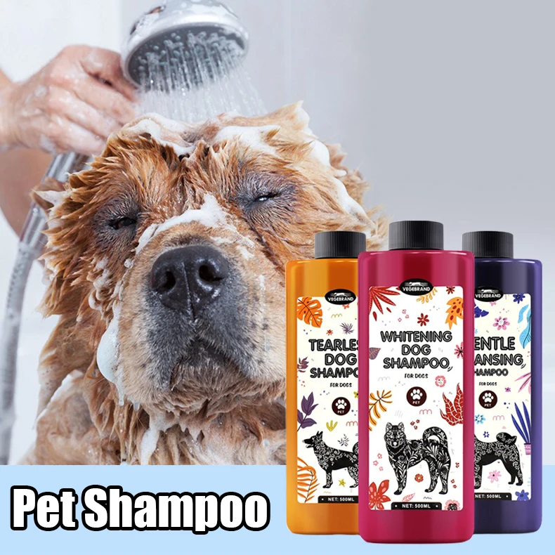 500ml Puppy Amino Acid Shampoo Effective Descaling Anti Itch ...