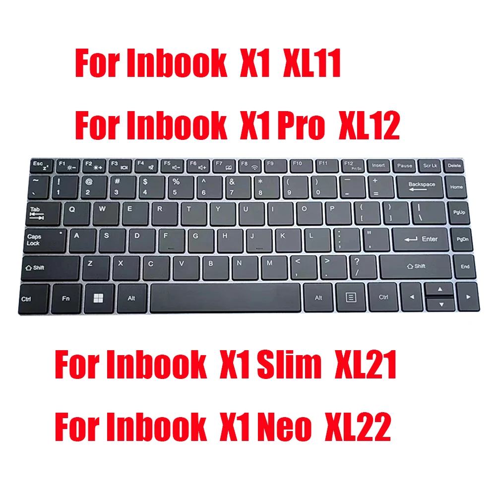 US-Keyboard-For-Infinix-For-Inbook-X1-XL11-X1-Pro-XL12-X1-Slim-XL21-X1 ...