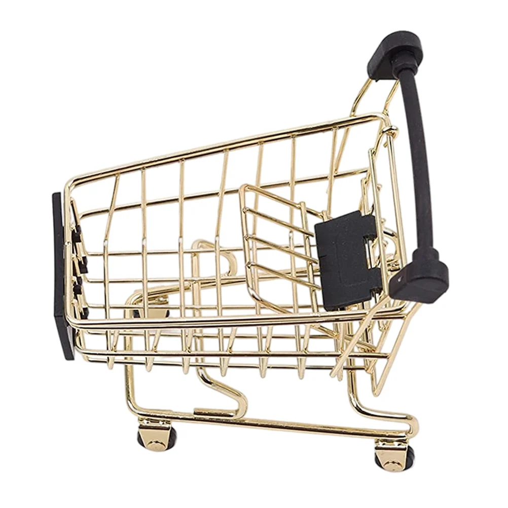Mini-Cart-Golden-Tiny-Shopping-Cart-Mini-Shopping-Cart-Trolley-Home ...