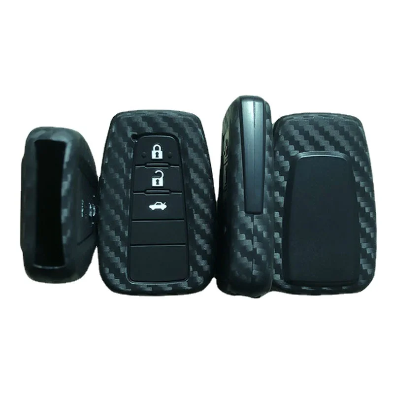 Applicable-Toyota-Carbon-Fiber-Grain-Car-Key-Cover-Camry-Handa-Crown ...