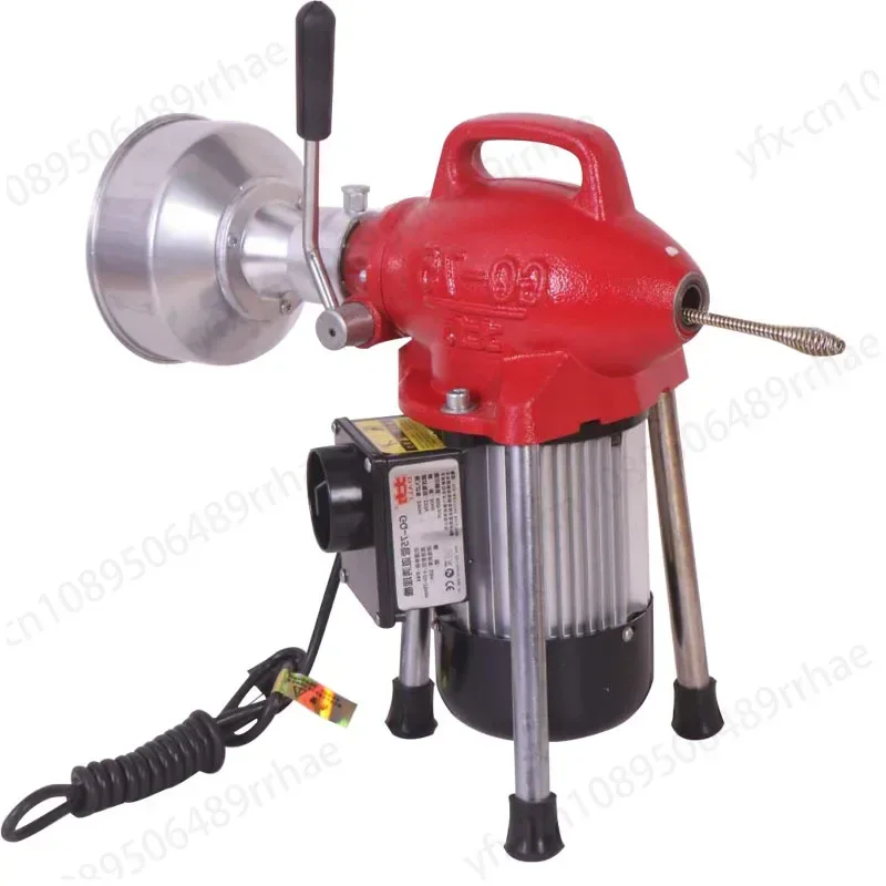 220V-390W-Low-Water-Pipeline-Drain-Toilet-Clogging-Dredge-Cleaning ...
