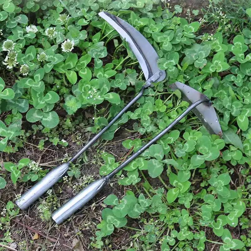 Garden-Tools-Weeding-Hoe-Sickle-Set-Reaping-Hook-Scythe-Jembe-Cutting ...