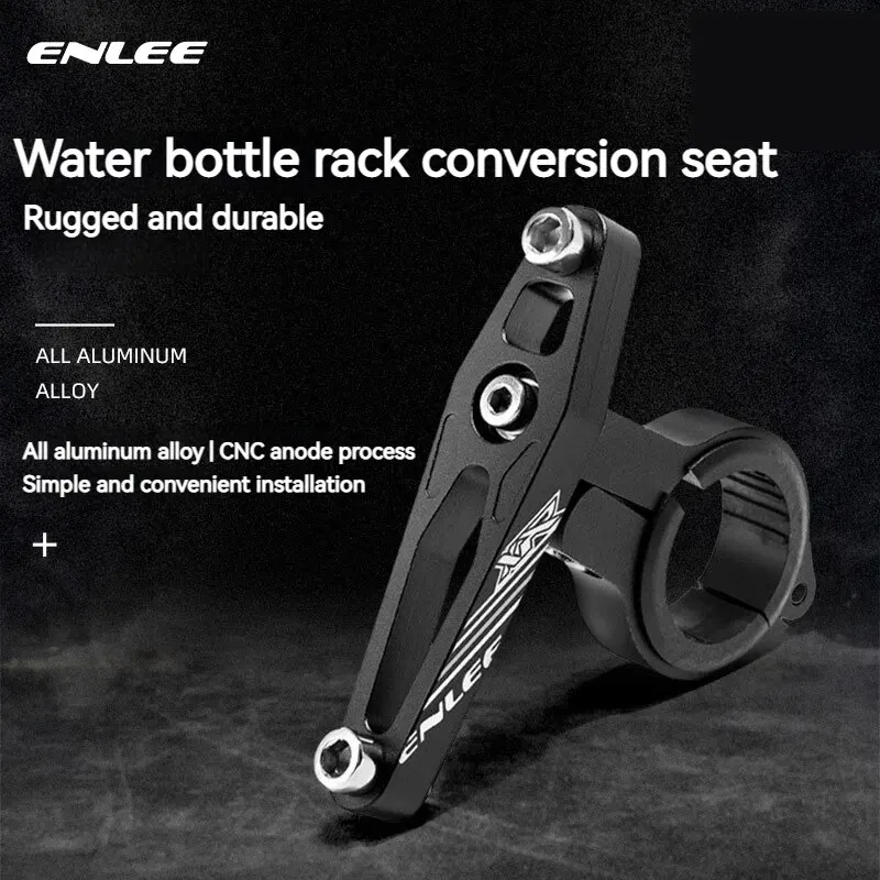 ENLEE-MTB-Bicycle-Aluminum-Alloy-Water-Bottle-Holder-Conversion-Seat ...