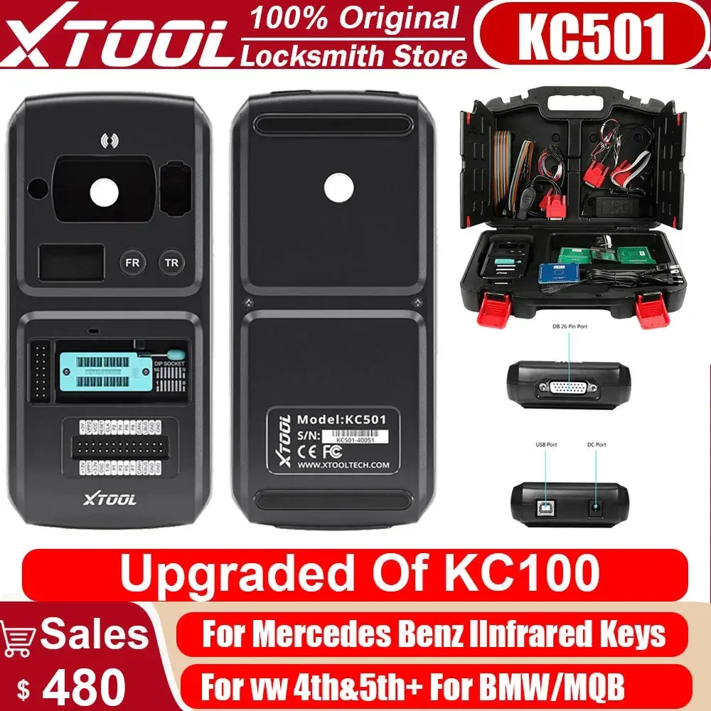 XTOOL-KC501-Professional-Car-Key-Chip-Programmer-ECU-Reader-For-Benz ...