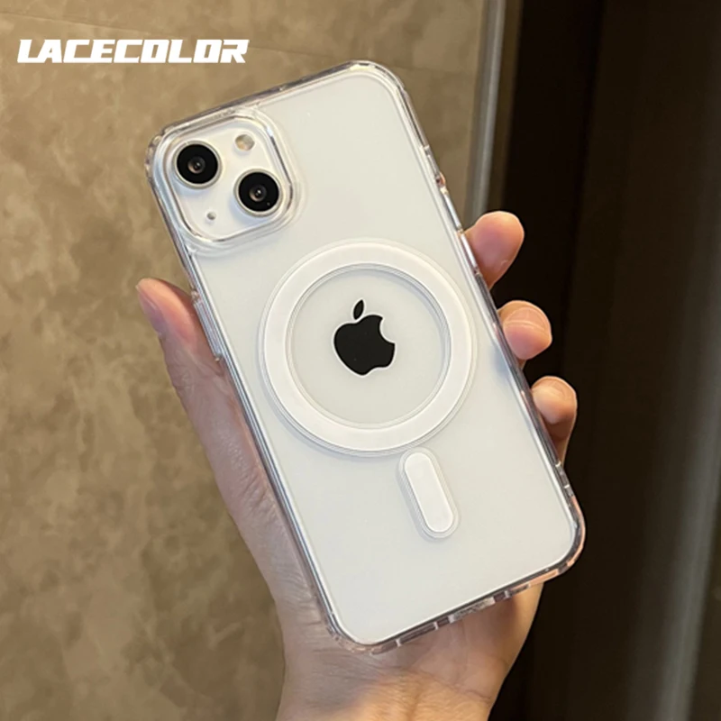 Original Clear Acrylic Magnet For Magsafe Case For iPhone 17 Air 16 15 ...