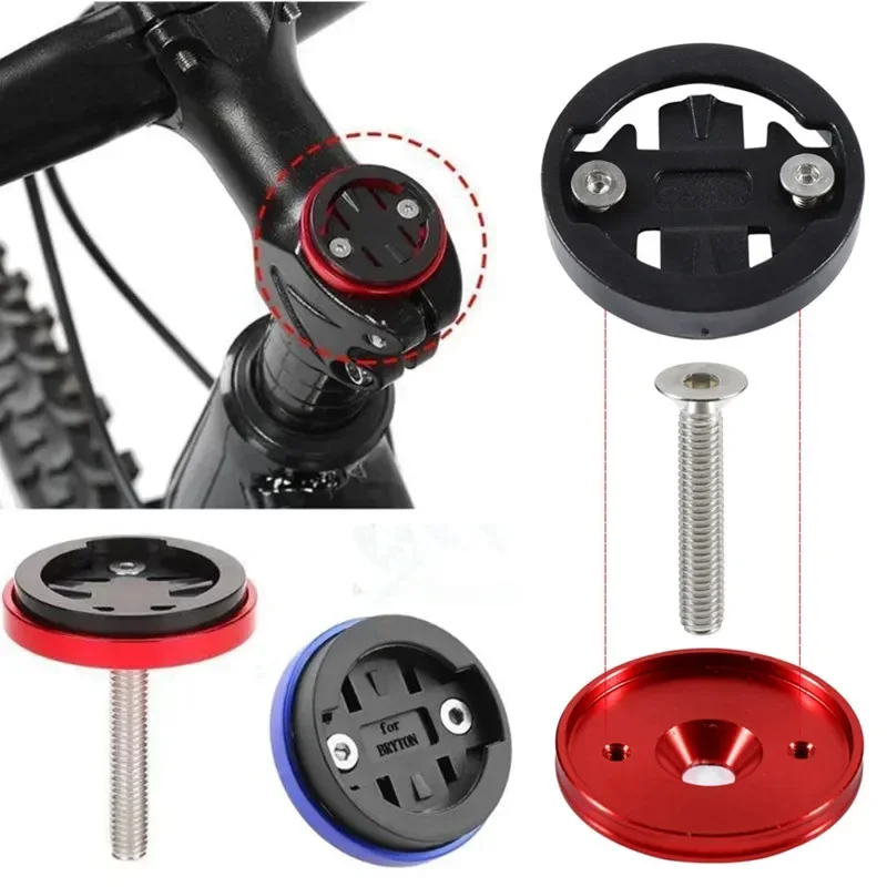 Bike-Speedometer-Mount-Bracket-Computer-Stopwatch-GPS-Holder-Stem-Top ...