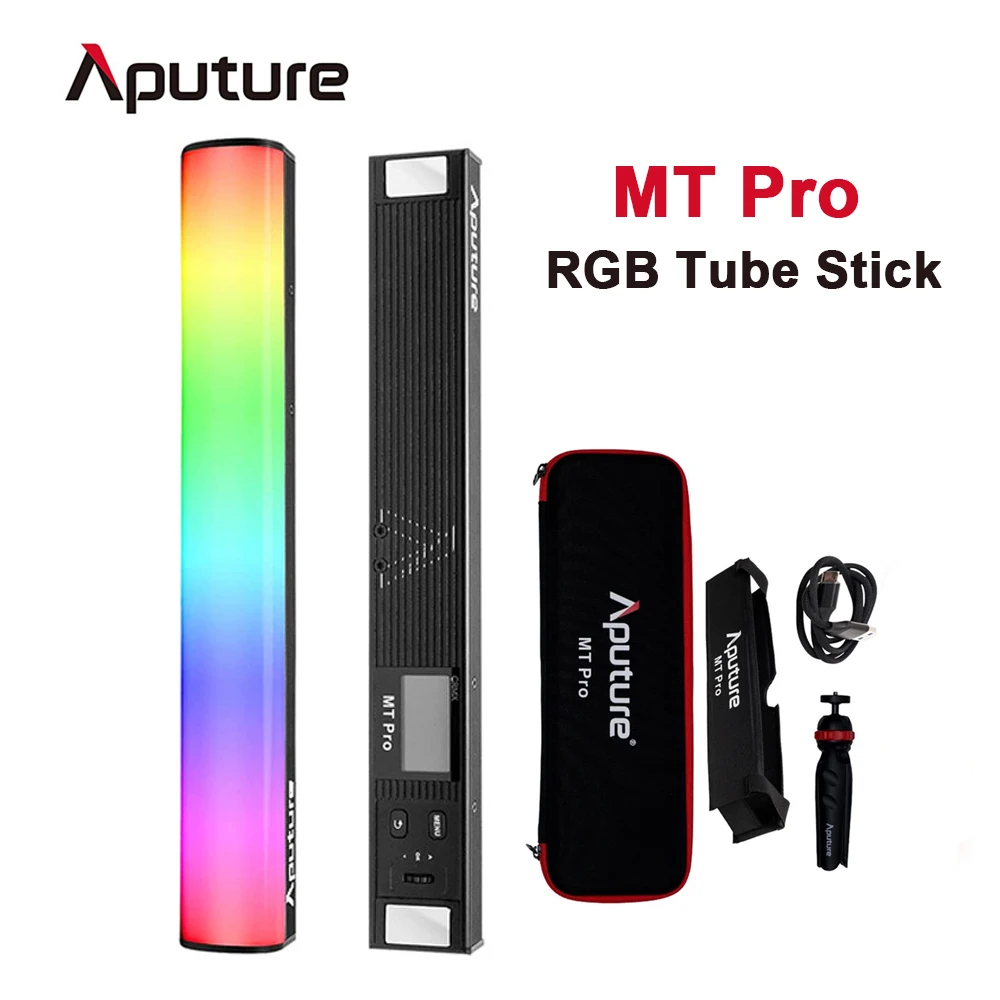Aputure Mt Pro Rgb Video Light 2000-10000k Full-color Photography Led ...