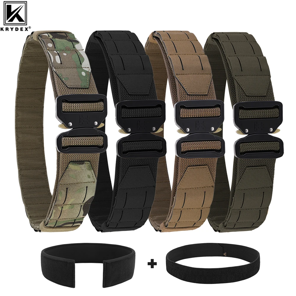 KRYDEX-Tactical-Belt-2-Inch-3-IN-1-Laser-Cut-Quick-Release-Buckle-MOLLE ...