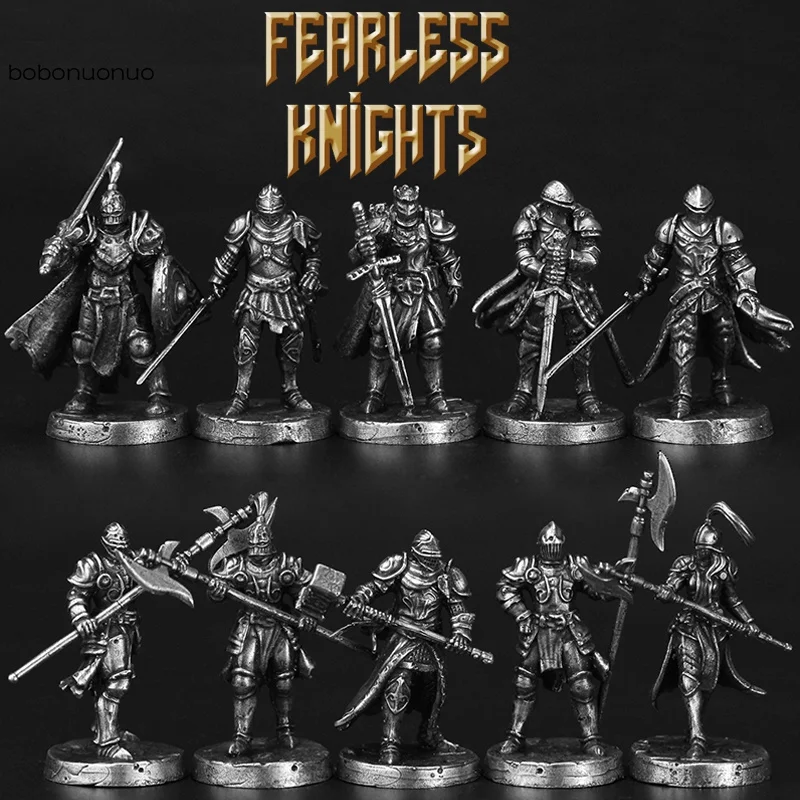 White-Brass-War-Legions-Fearless-Knight-Soldier-Models-Miniature ...