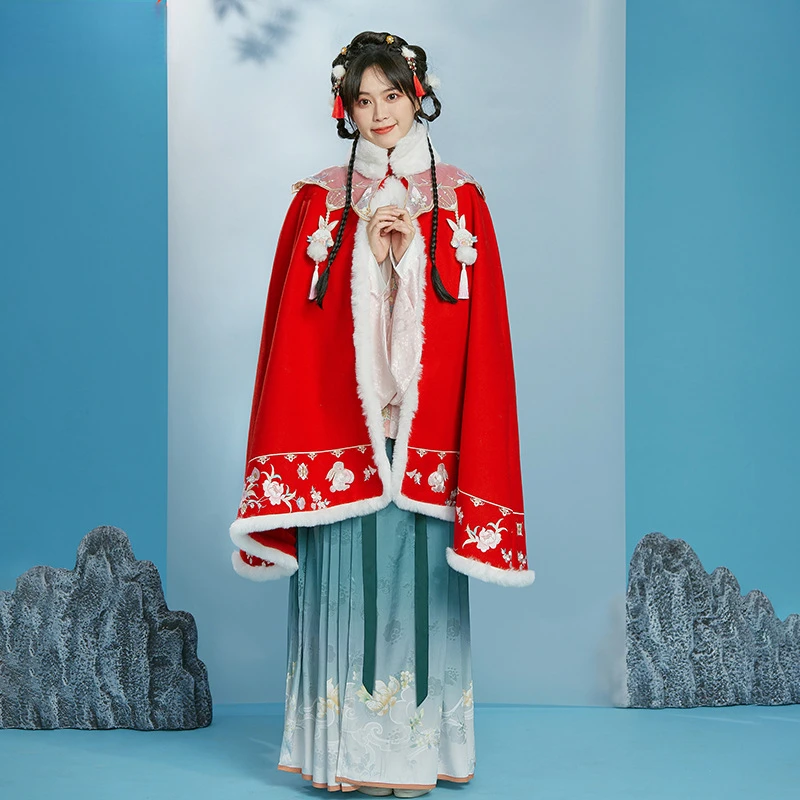 Tang-Dynasty-Princess-Hanfu-Cloak-Oriental-Ancient-Autumn-Winter ...