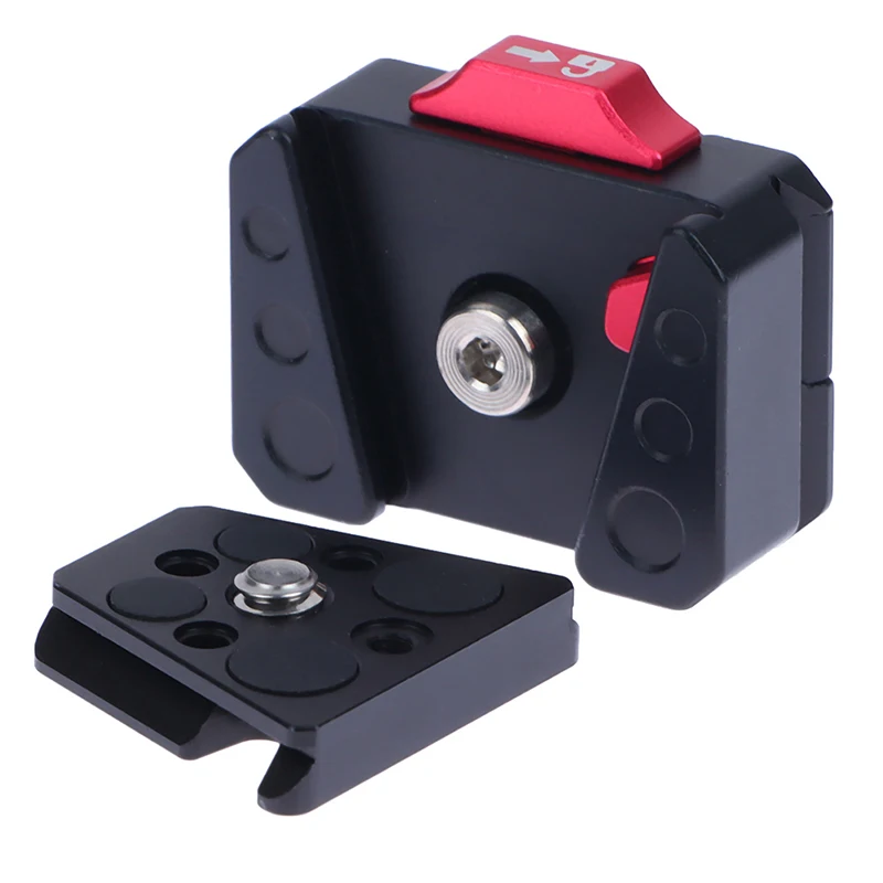Quick-Release-Plate-Clamp-V-Lock-Mount-for-DSLR-Action-Camera-38mm ...