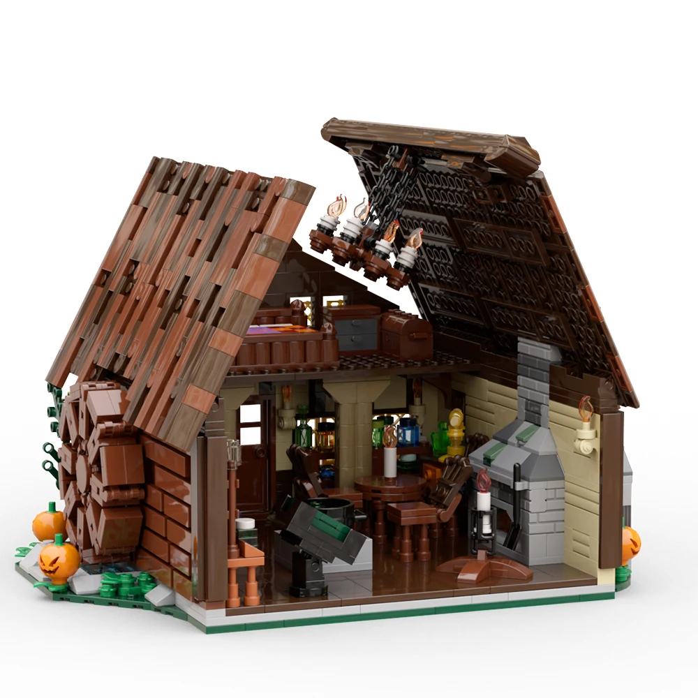 BuildMOC-Fairy-Witched-Architecture-Street-House-Building-Blocks ...