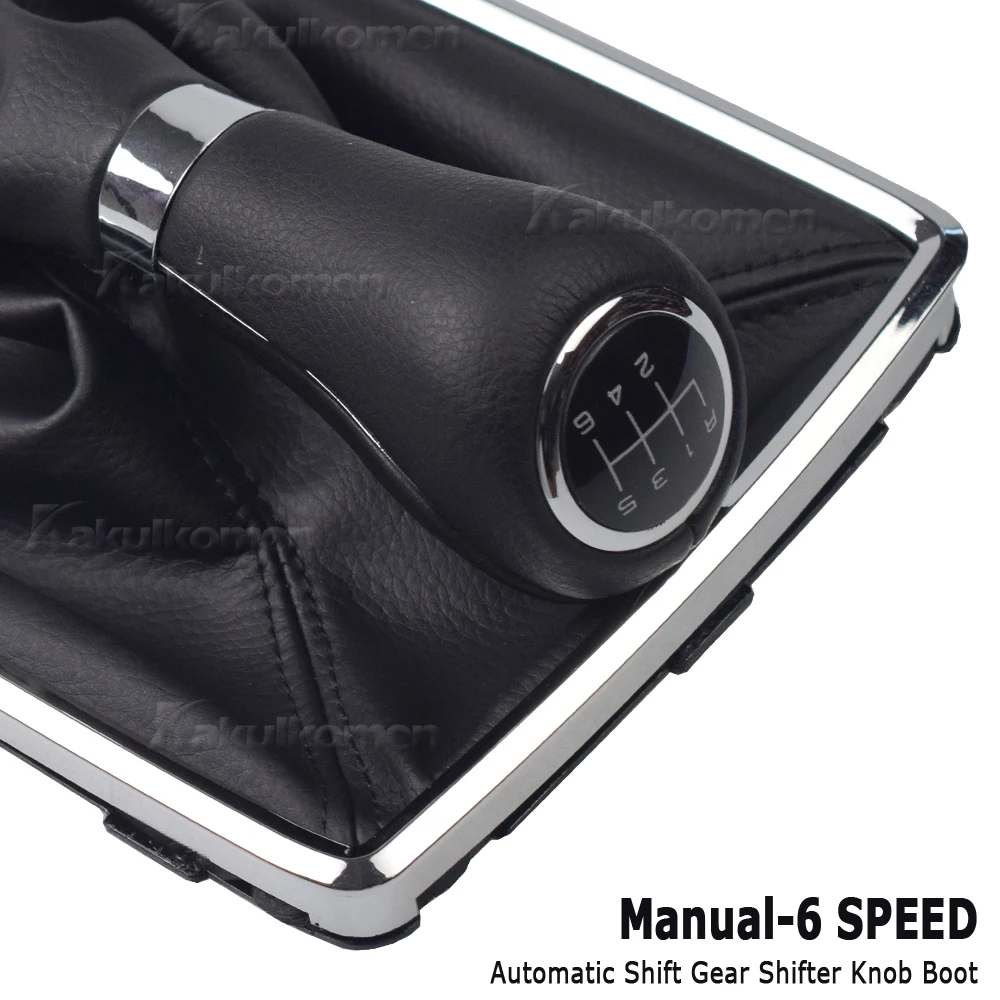 Car Manual Gear stick shift knob gearbox shift knob boot For Mercedes ...
