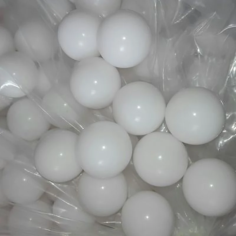 50pcs White POM Plastic Ball Precision Solid Ball 2 2.38 2.5 2.778 3 3.175 3.969 4 4.5 4.763 5 5 ...