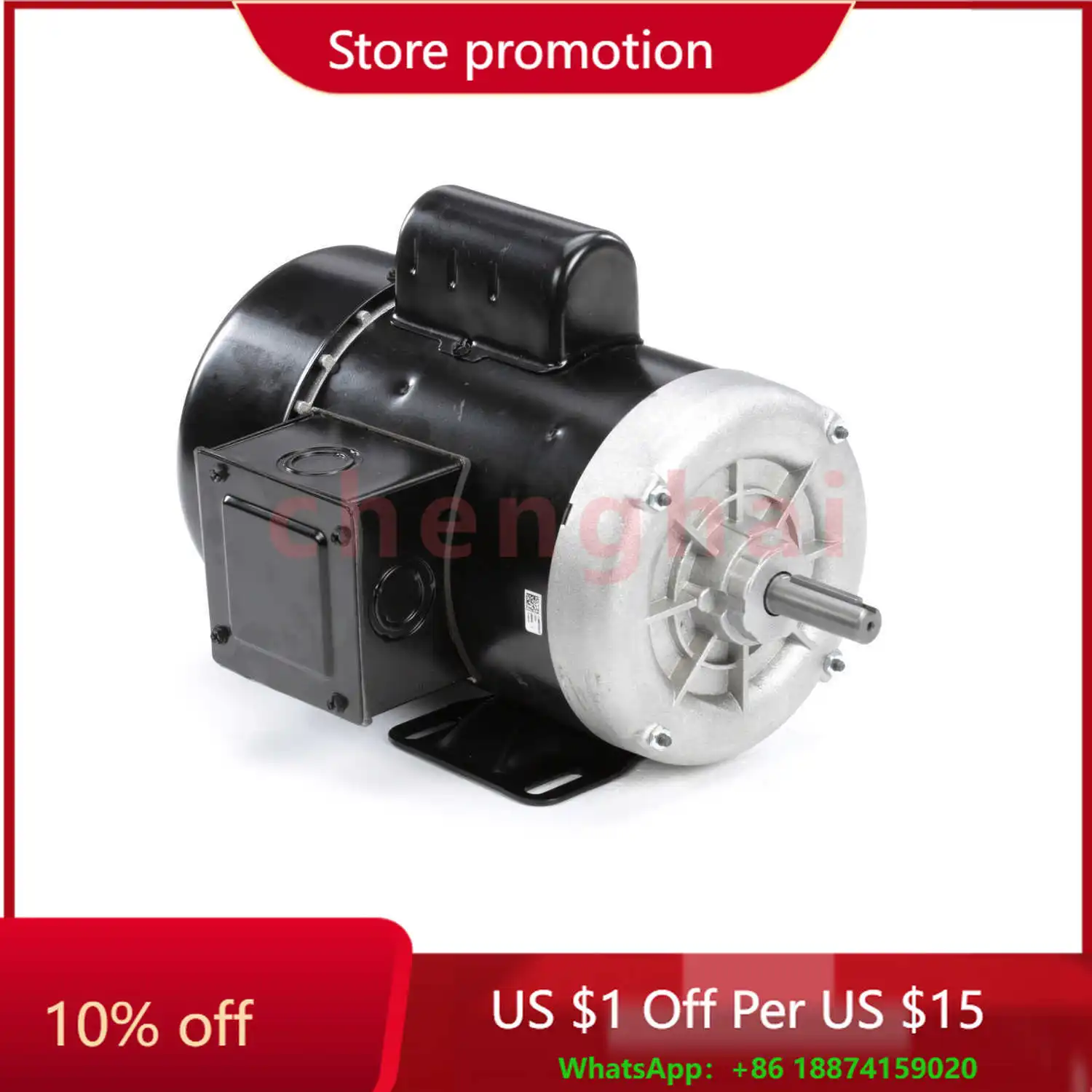 Century C620 Electric Motor 1 HP 1725 Rpm 1PH 115/208-230 Volt 56 Frame ...