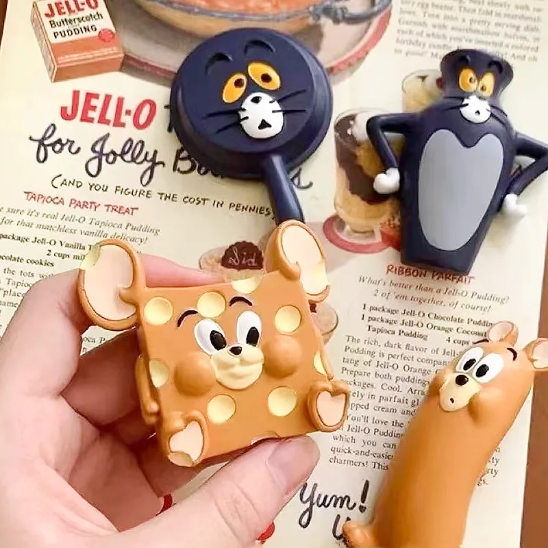 Creative-Tom-Cat-and-Mouse-Fridge-Magnets-Cheese-Cartoon-Style-Magnetic ...