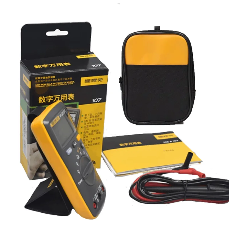 Fluke-Auto-Range-Digital-Multimeter-AC-DC-Voltage-Current-Tester-Ohm ...