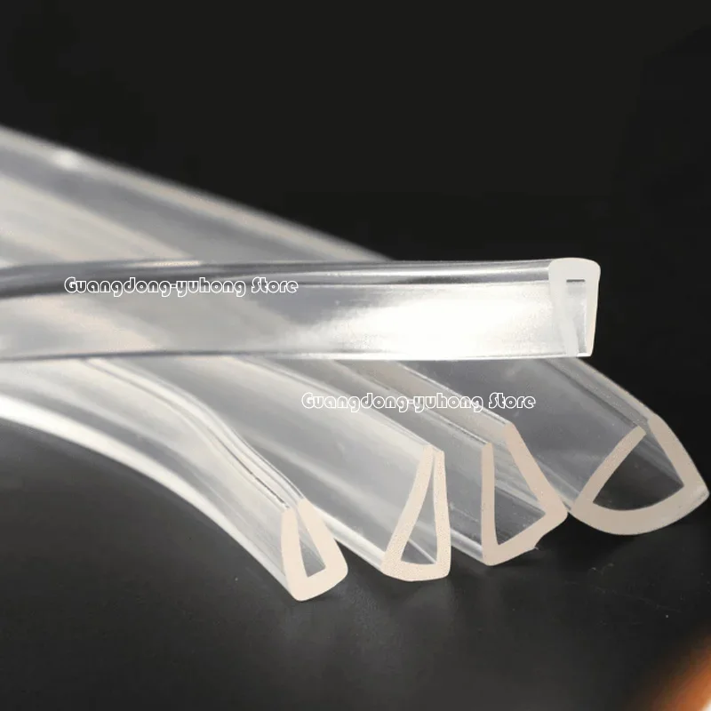 U-channel Transparent Rubber Edging Sealing Strip Groove 2mm-33mm Car ...