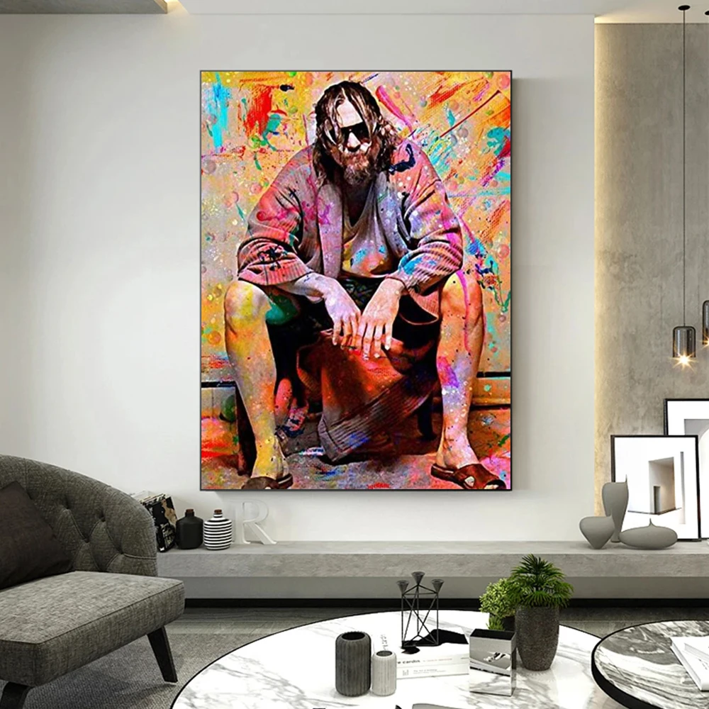 The Big Lebowski Painting