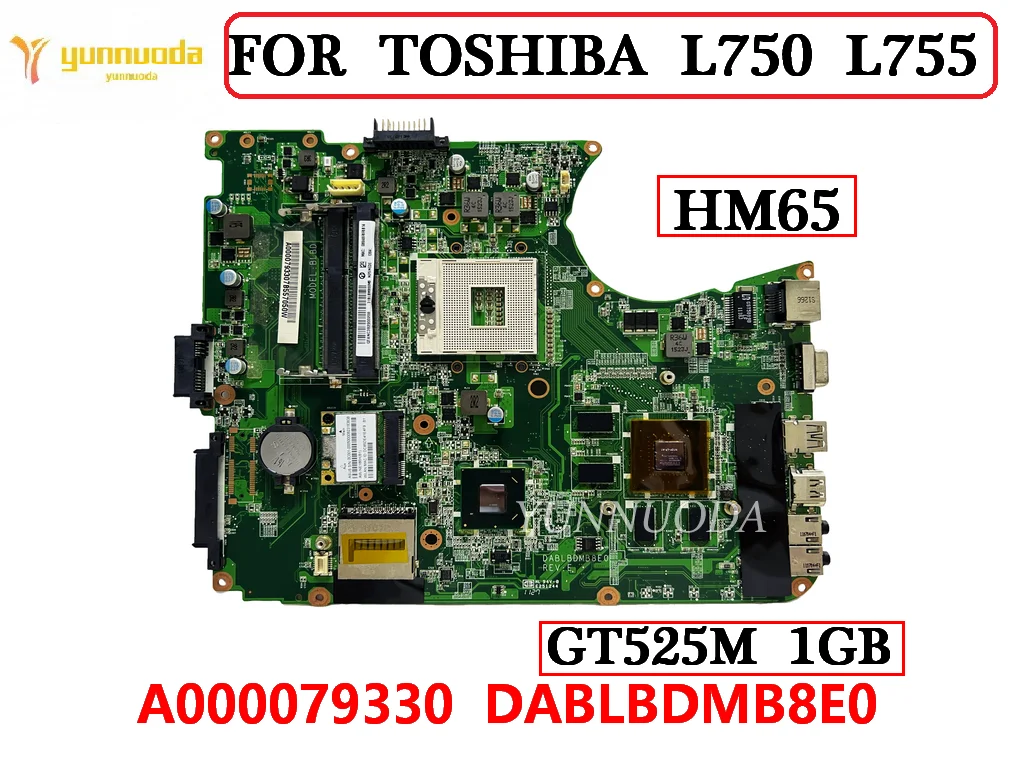 Original-For-TOSHIBA-Satellite-L750-L755-Laptop-Motherboard-A000079330 ...