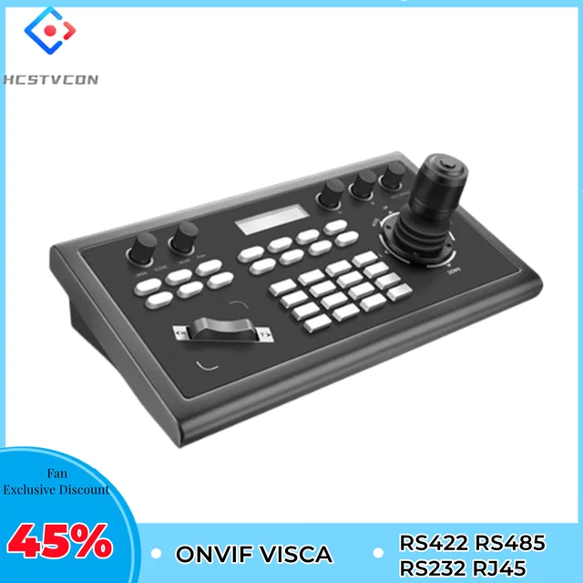 Camera Control Keyboard Network ONVIF VISCA Pelco-d/p Protocol Joystick ...
