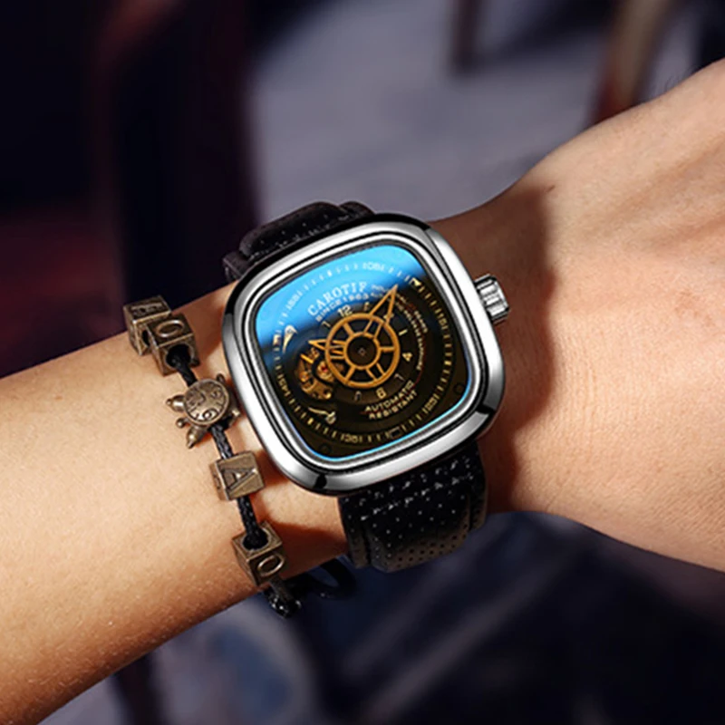 Reloj-de-marca-de-lujo-para-hombre-cron-grafo-autom-tico-con-esfera ...