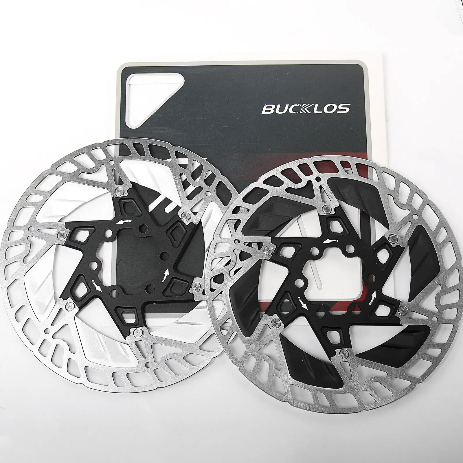 BUCKLOS-Bike-Brake-Rotor-160mm-MTB-Bicycle-Floating-Rotor-Heat ...