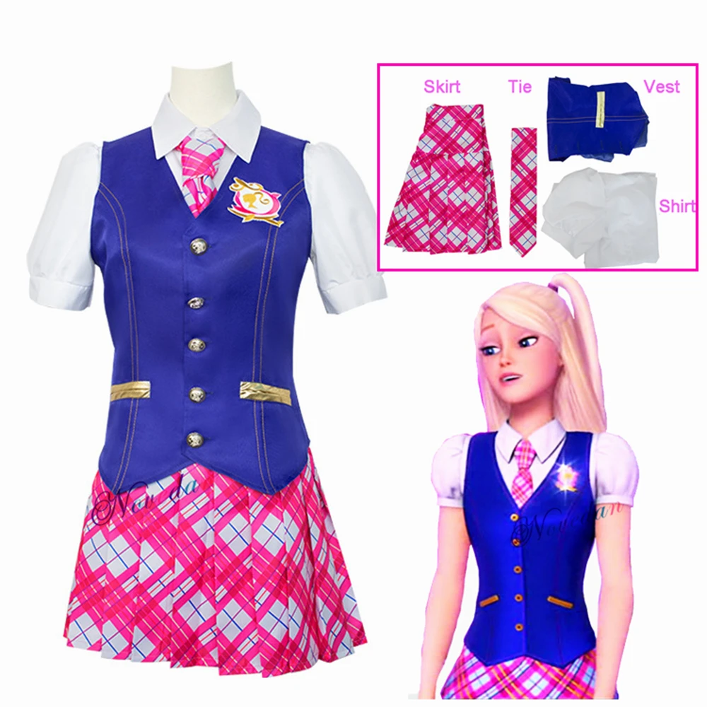 Anime-Princess-Charm-School-Uniform-Girl-Sophia-Blair-Willows-Delancey ...
