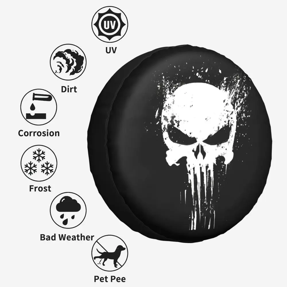 Bâche de protection,Juste de roue de secours pour Jeep Pajero,Modules ...