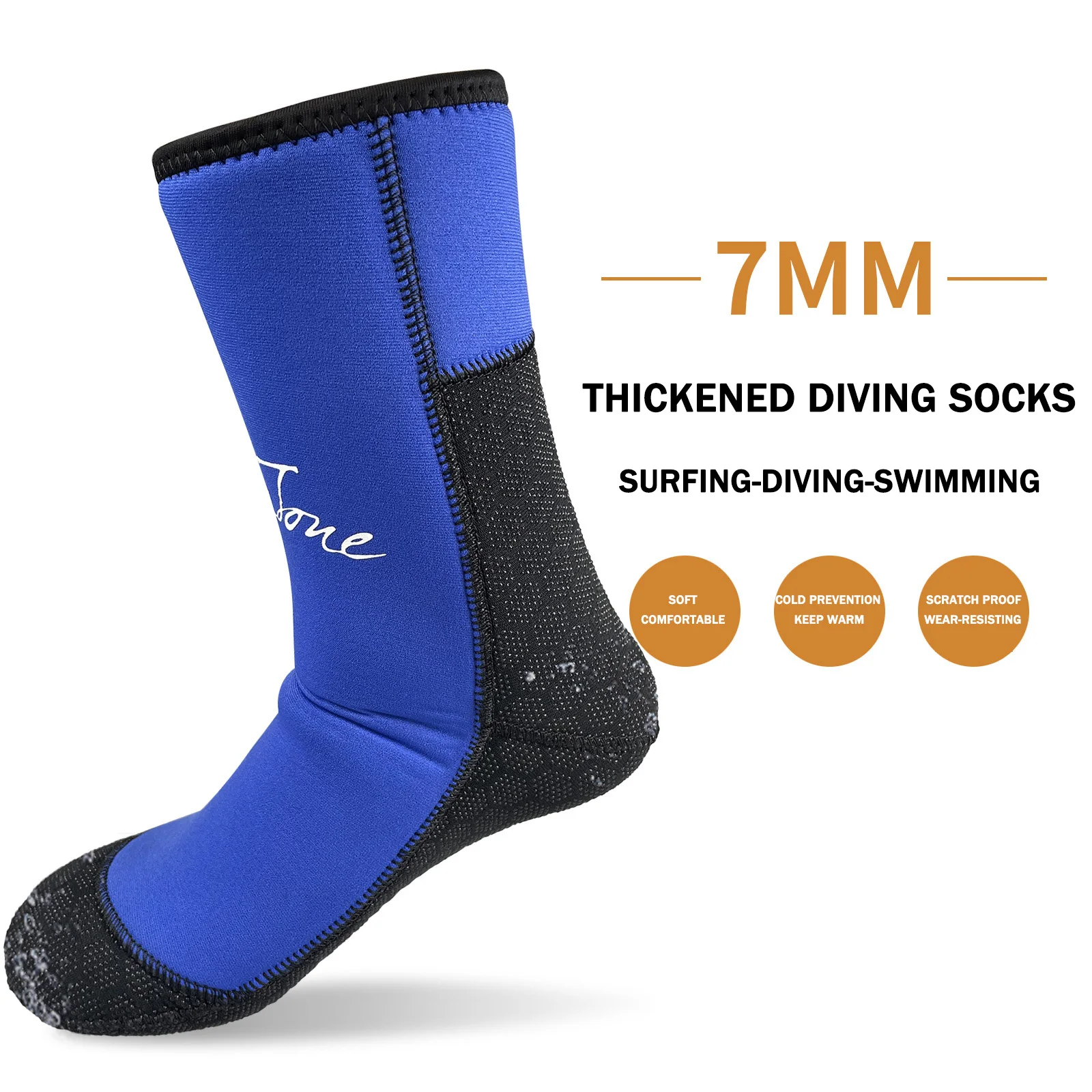 TaoBo-7MM-Keep-Warm-Diving-socks-for-Men-Women-High-Tube-Neoprene ...
