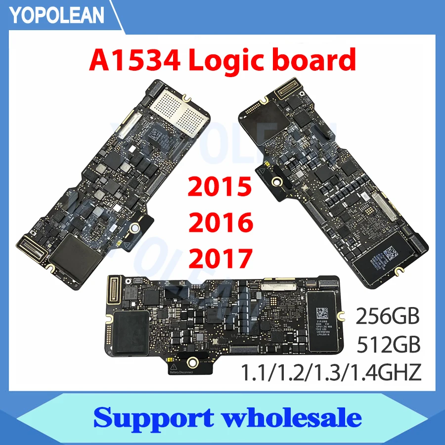 Original A1534 Motherboard 820-00244-a For Macbook Retina 12" A1534 ...