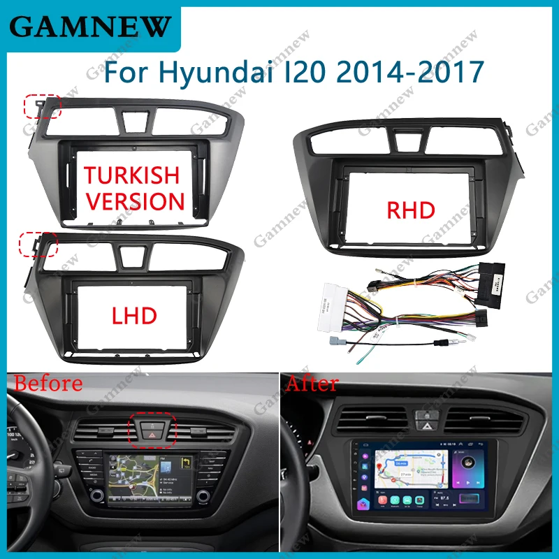9 Inch Car Frame Fascia Adapter Decoder Android Radio Dash Fitting ...