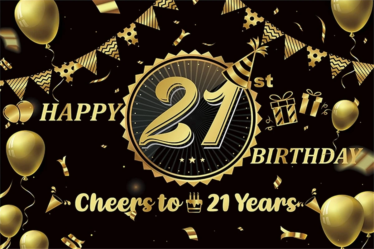 21st Birthday Background