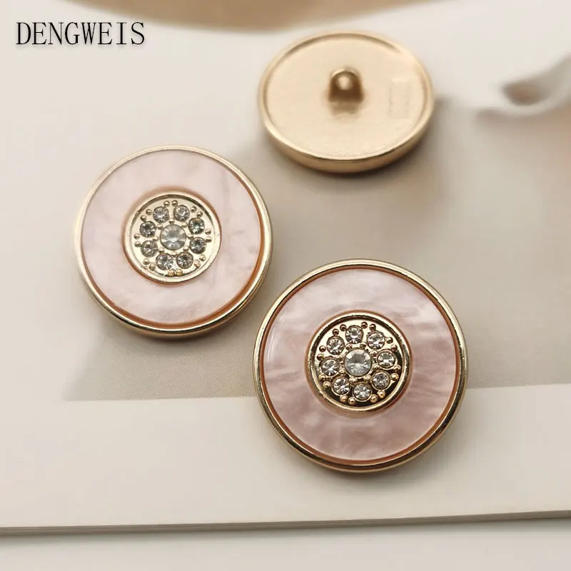 High-End-Luxury-Metal-Buttons-for-Clothing-Coats-Jackets-DIY-Handmade ...