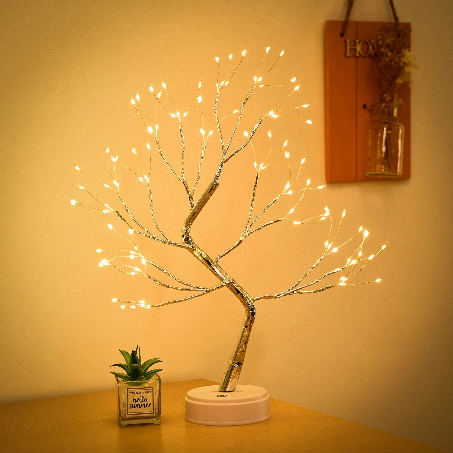 Tree-Light-LED-Night-Light-Touch-Switch-Copper-Wire-Bedside-Desk-Light ...