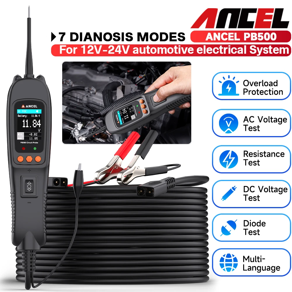 Ancel-PB500-12V-24V-Electrical-Current-Voltage-Integrated-Power-Scanner ...