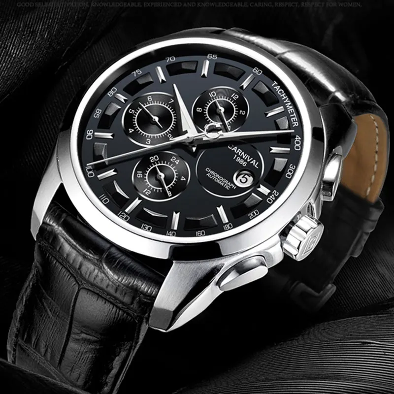 Luxury-Brand-CARNIVAL-Multifunction-Automatic-Watch-Men-Mechanical ...