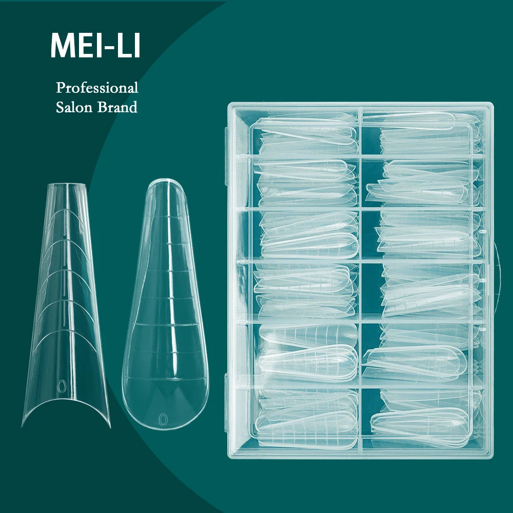 120/60pcs Nail Forms Art Tools For Uv Gel Quick Building Extension ...