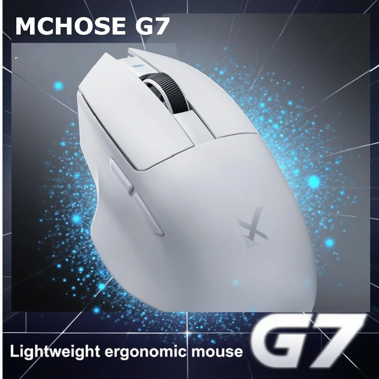 MCHOSE G7 Wireless Mouse Lightweight Gaming Mouse with Three Mode ...