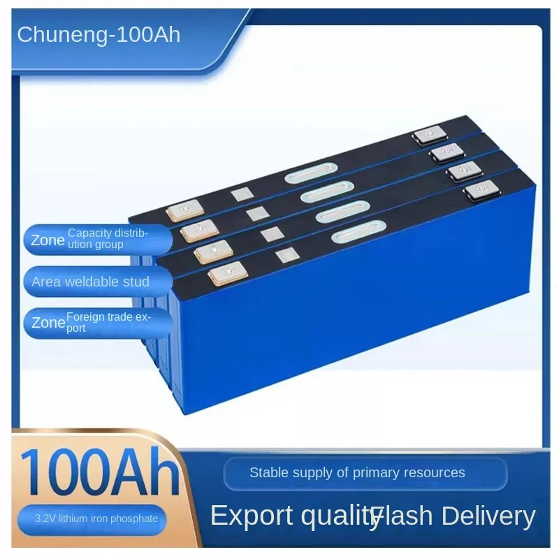 1pcs-of-LiFePO4-Grade-A-Battery-Cell-3-2V-100AH-Lithium-Iron-Phosphate ...