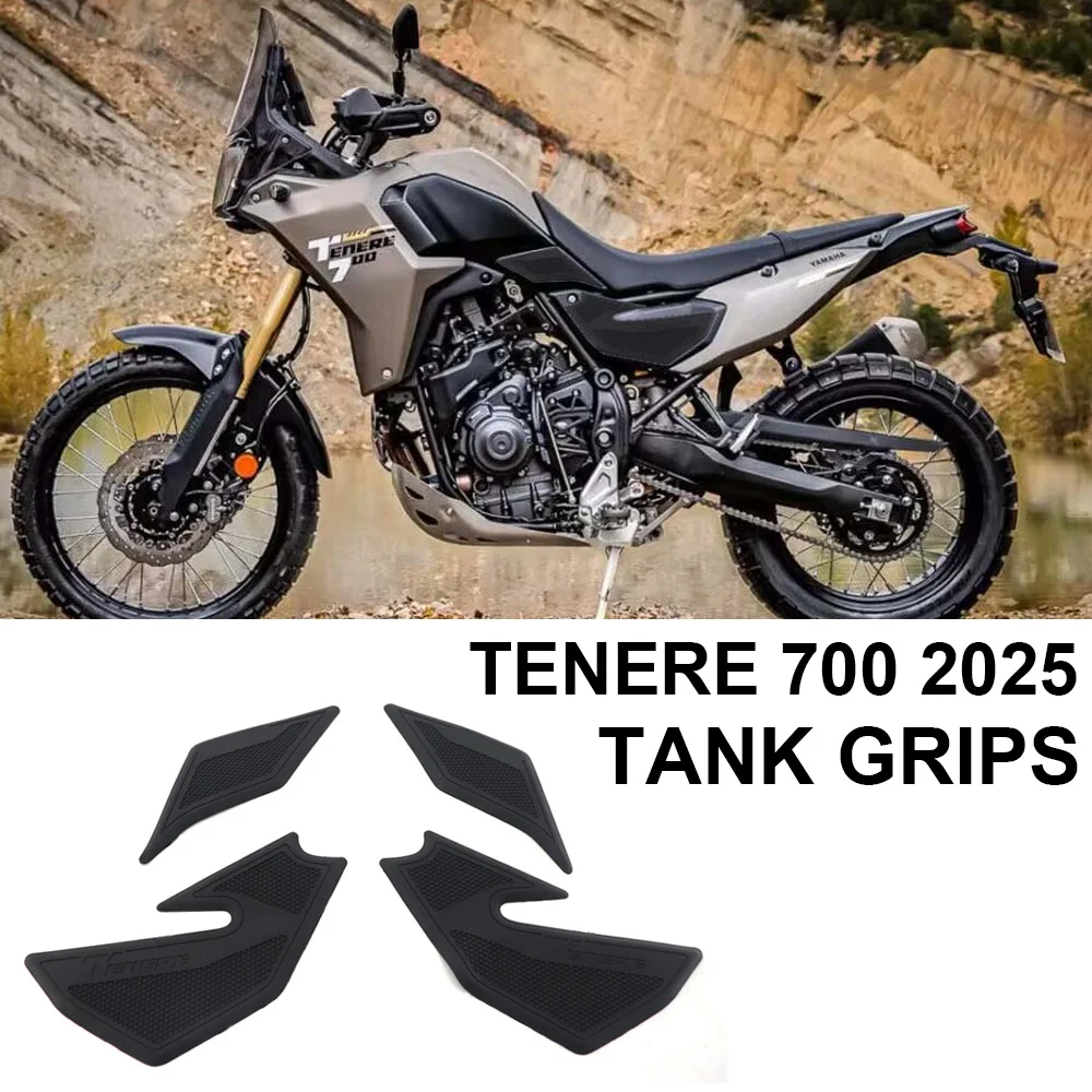 For Yamaha TENERE 700 T700 NEW Motorcycle Rubber Tank Grips 2025 Tenere ...