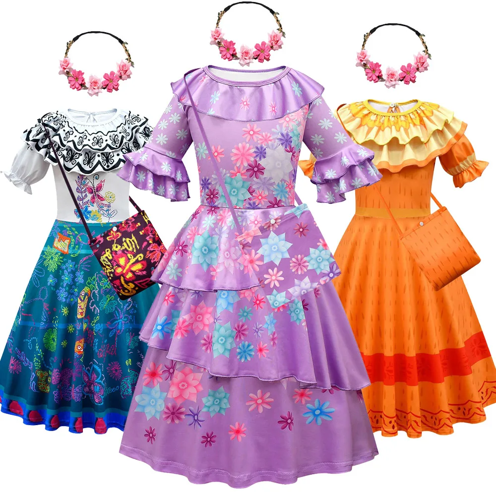 Kiamseay 2022 Mirabel Costume Pepa Luisa Madrigal Cosplay Isabela ...