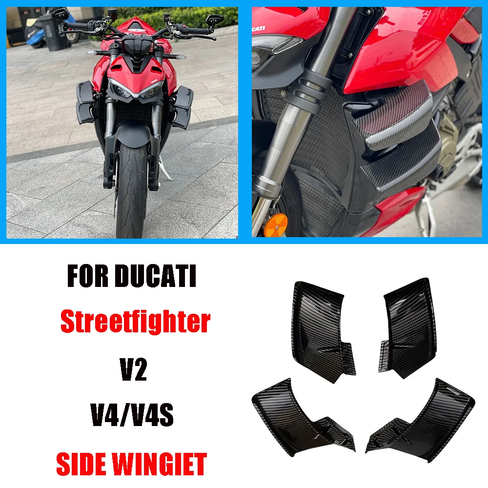 V4S WINGLETKIT For Ducati Streetfighter V4 V4S V2 Motorcycle ...